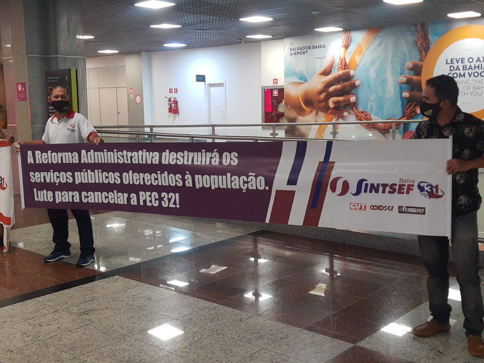 Servidores públicos reforçam mobilização contra PEC 32/20 - SINTSEF